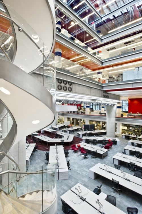 BBC studio and office fit out | Overbury
